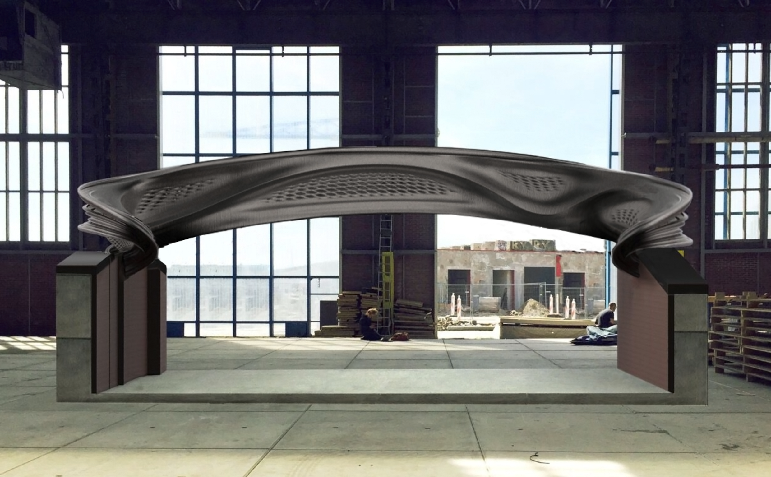 Sensing a 3D Printed Steel Bridge | The Alan Turing Institute